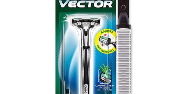 Gillette Vector Plus Manual Shaving Razor