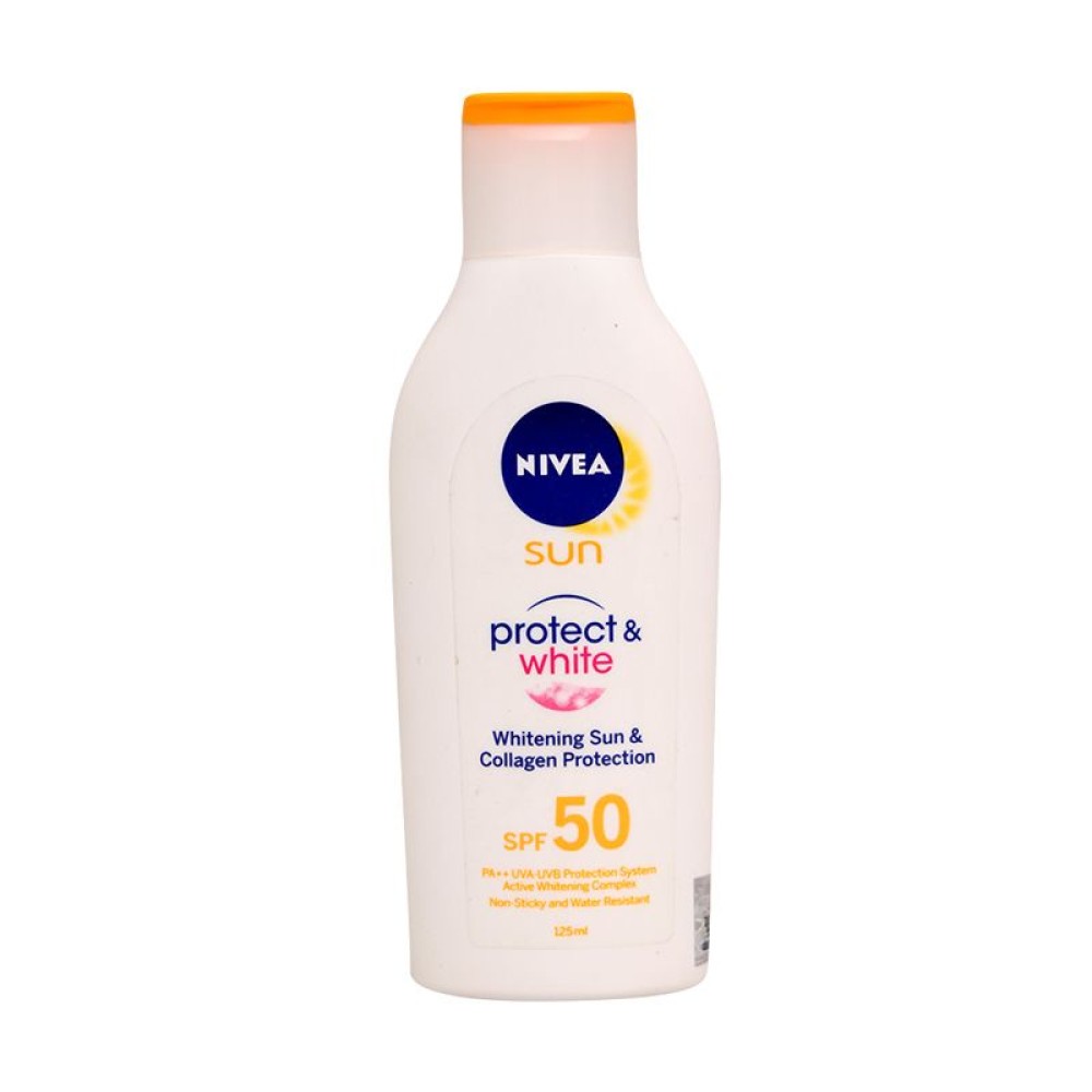 Nivea Sun Protect And White - Whitening Sun & Collagen Protection-125ml